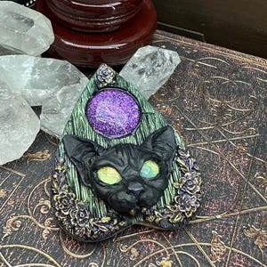 Vampire Sphynx Cat Ouija Planchette - Spirit Board Planchette - Etsy