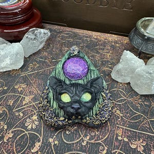 Vampire Sphynx Cat Ouija Planchette - Spirit Board Planchette - Etsy