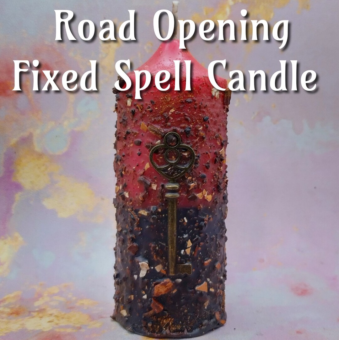 Papa baba Legba road Opening Largefixed Pillar Candle Occultcornerstore ...