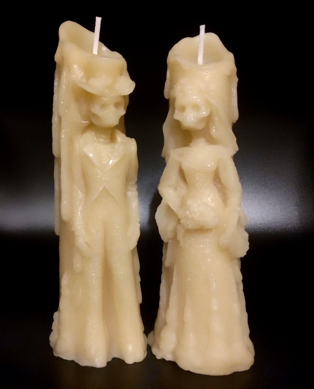 Corpse Bride & Groom Skull Santa Muerte Baron Semdi - Etsy