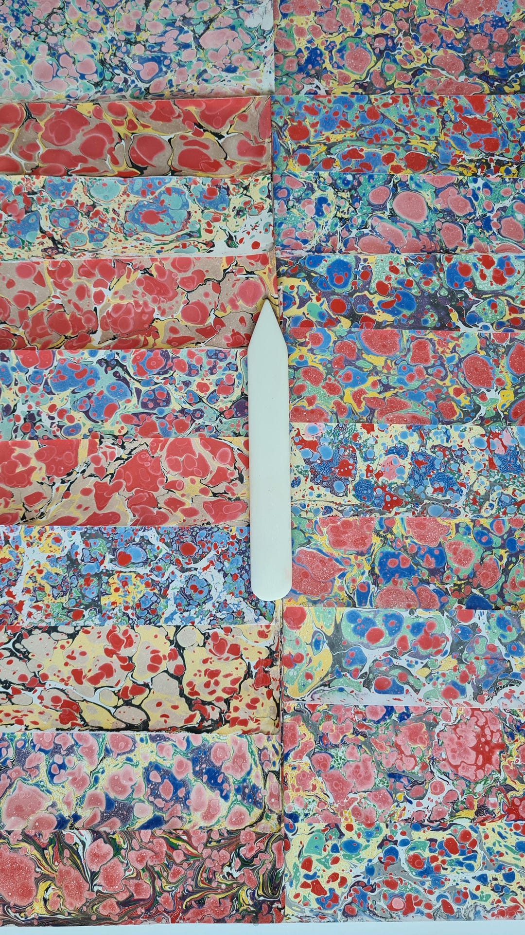 A4 Hand Marbled Paper, Traditional Surface Decoration, Paper Arts and ...