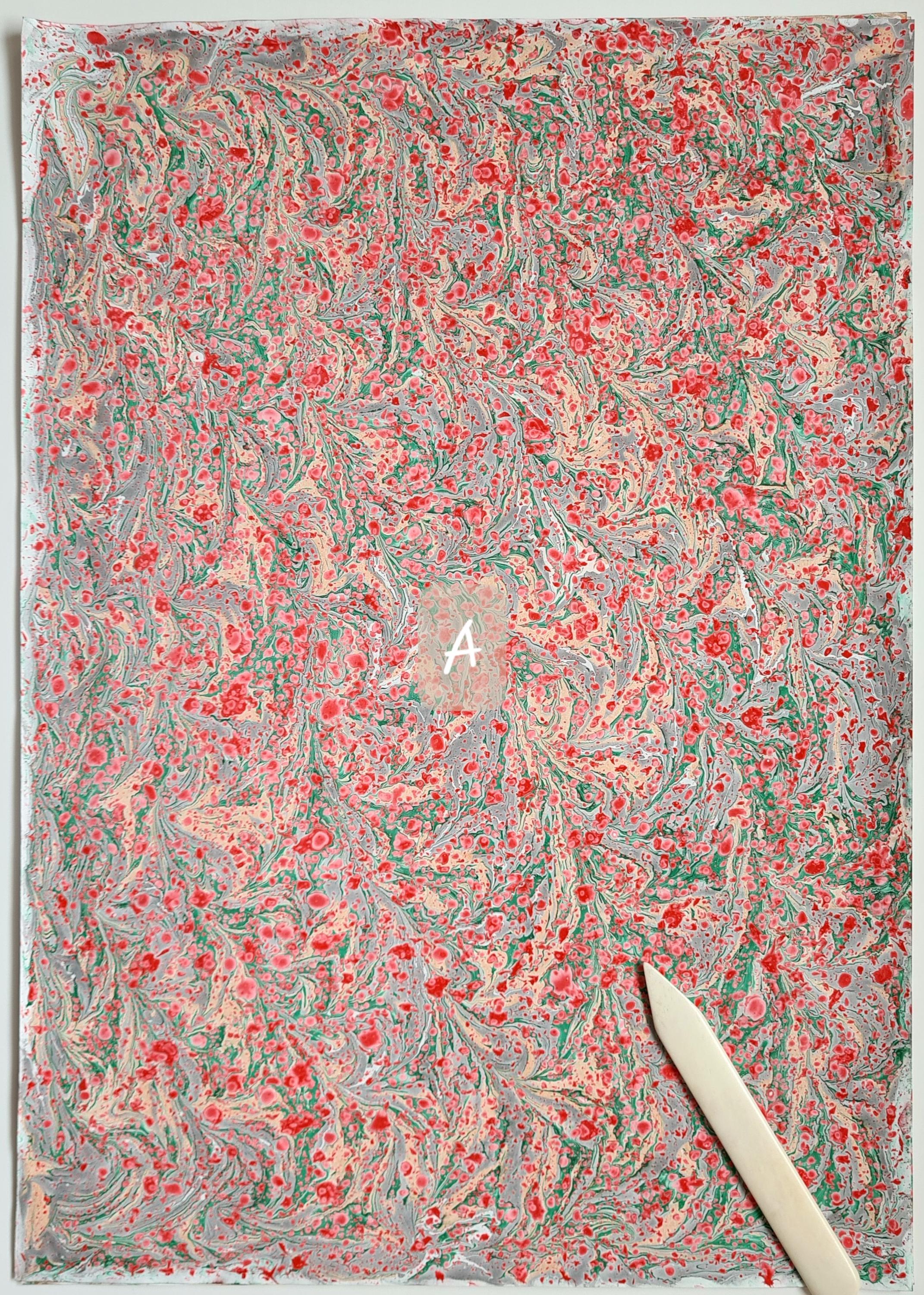 Handmade Marbled Paper Decorative, Bookbinding, Scrapbooking Paper(49.5 ...