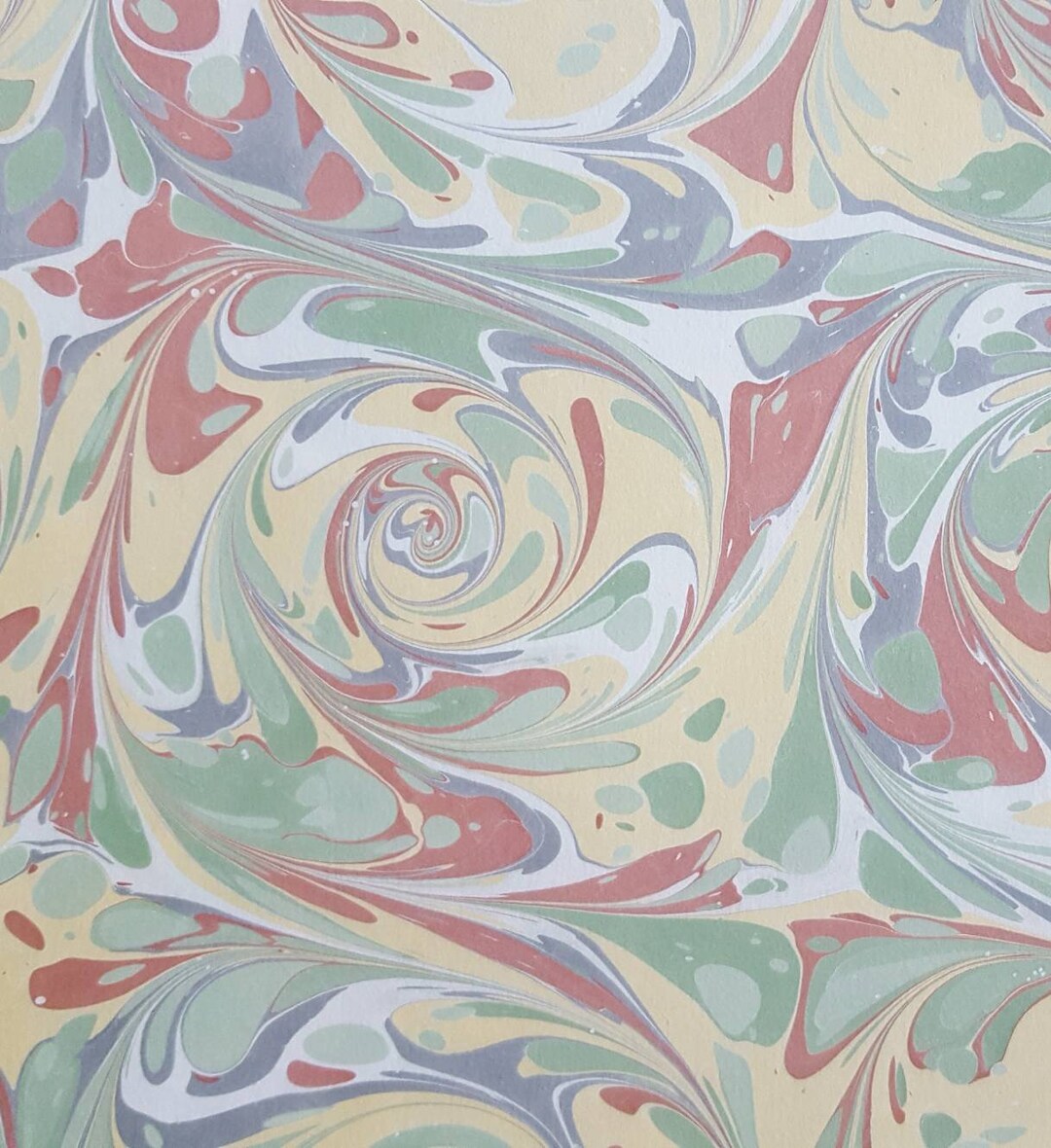 Buy Handmade Marbled Paper: Ebru Art for Bookbinding & Origami (70x50 ...