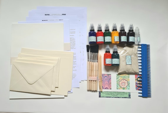 Paper Marbling Kit For Kids