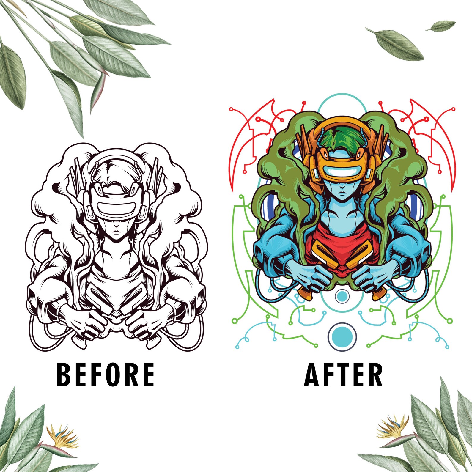 Logo Vectorization, Vector Art Conversion, Raster to Vector Services ...