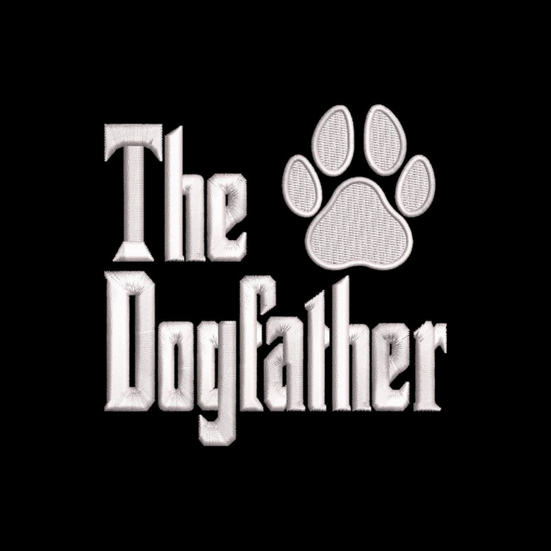 The Dogfather Paw Embroidery Design - Etsy