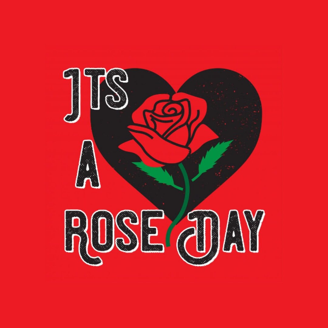 Happy Rose Day Vector Art - Etsy