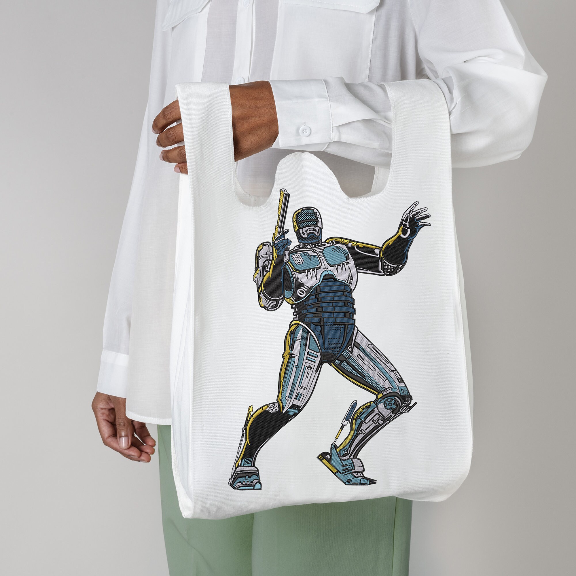 Robocop Digitized Embroidery Design, Embroidery Design - Etsy