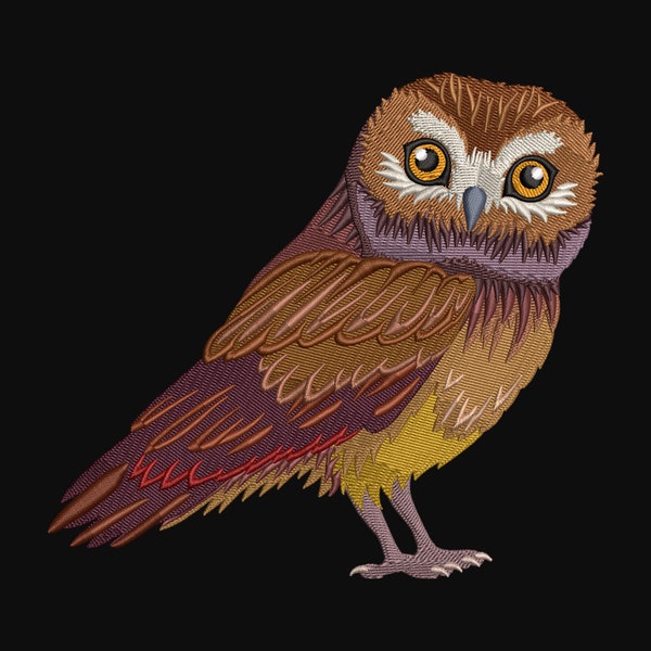 Owl Embroidery - Etsy