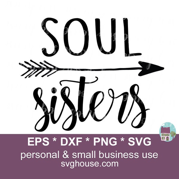 Soul Sister Svg - Etsy