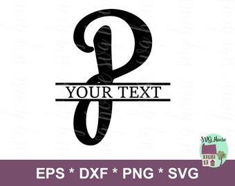 Letter p svg | Etsy