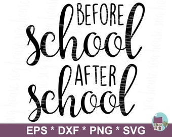 Before School Svg | Etsy