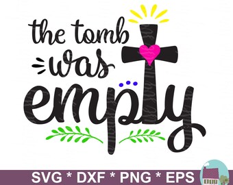 Empty Tomb Stencil - Etsy