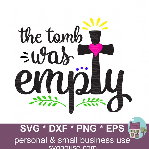 Empty Tomb Svg - Etsy