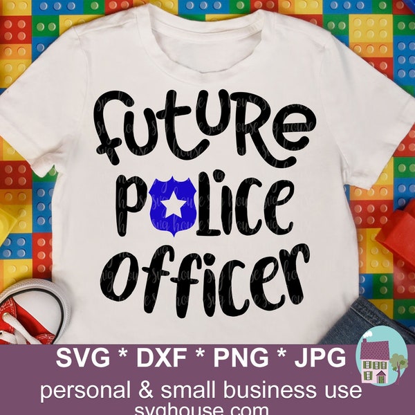 Future Police Officer Svg - Etsy