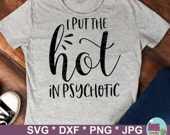 Psychotic Svg - Etsy