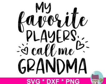 My Favorite Players Svg - Etsy