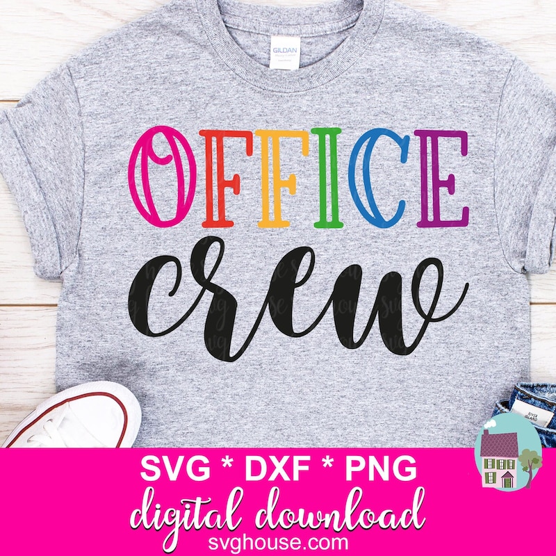 Office Crew Svg - Etsy