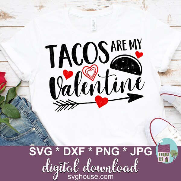 Taco Valentine Svg Etsy