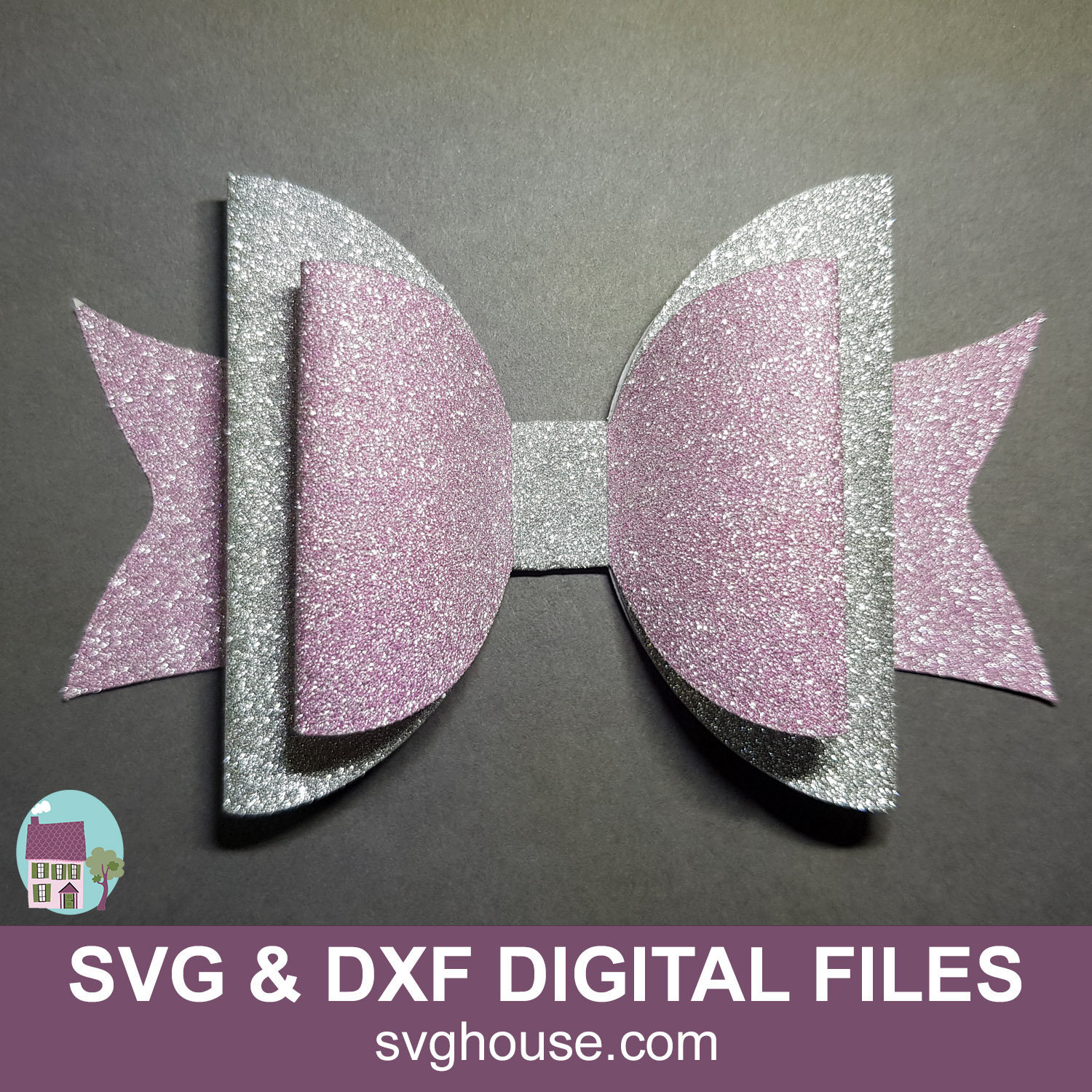 Avery Double Bow Template SVG for Cricut and Silhouette | Etsy UK