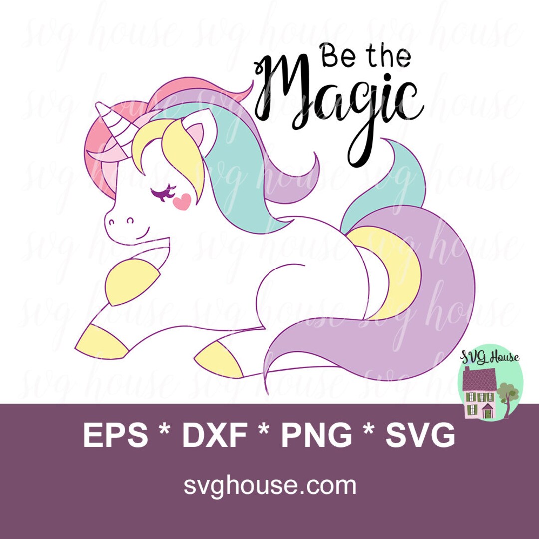 Unicornio SVG, archivos SVG de unicornio, archivo de corte SVG de ...