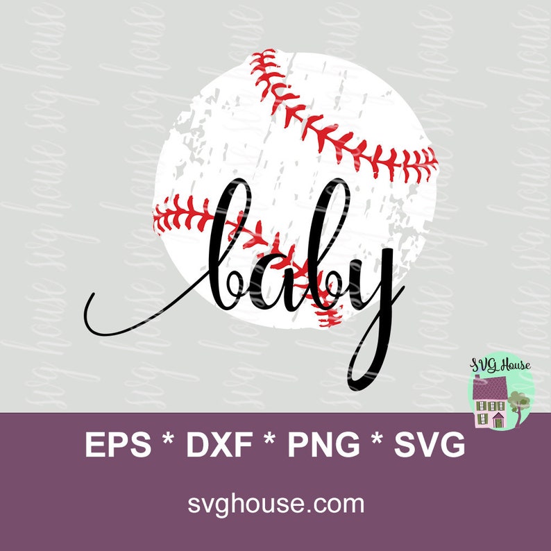 Baseball Baby SVG Cut Files for Cricut and Silhouette - Etsy UK