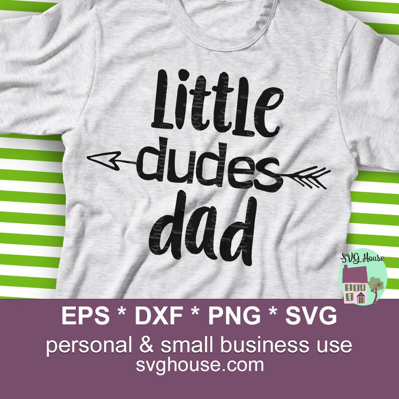 Father Son Svg Little Dudes Dad SVG Dads Little Dude Svg | Etsy