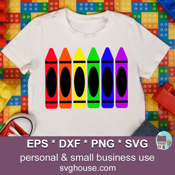 Crayons SVG Cut Files for Cricut and Silhouette | Etsy Canada