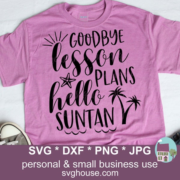 Goodbye Lesson Plan Hello Svg - Etsy