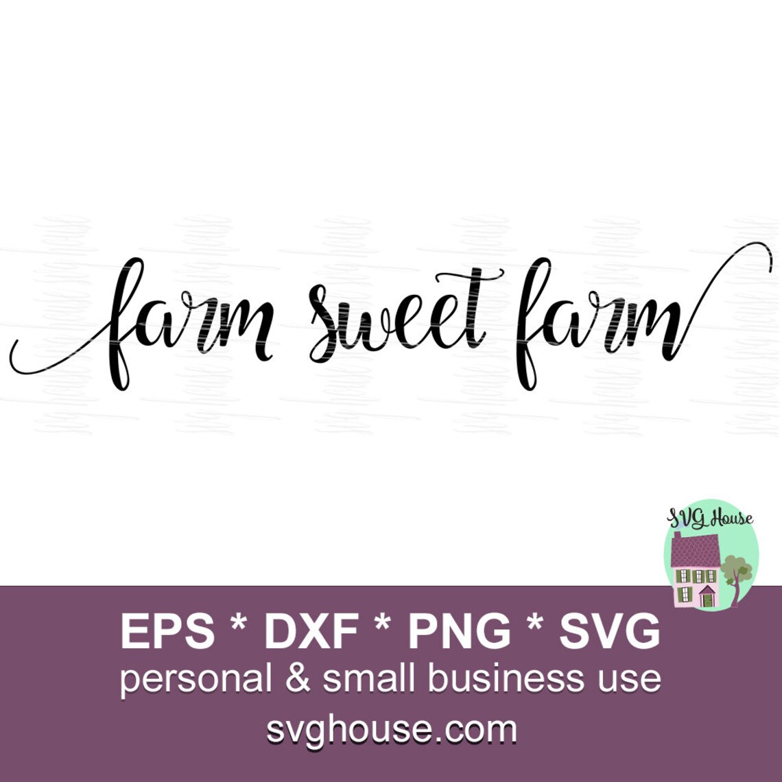 Farm Sweet Farm SVG Kitchen SVG Farmhouse Svg Farm Svg | Etsy