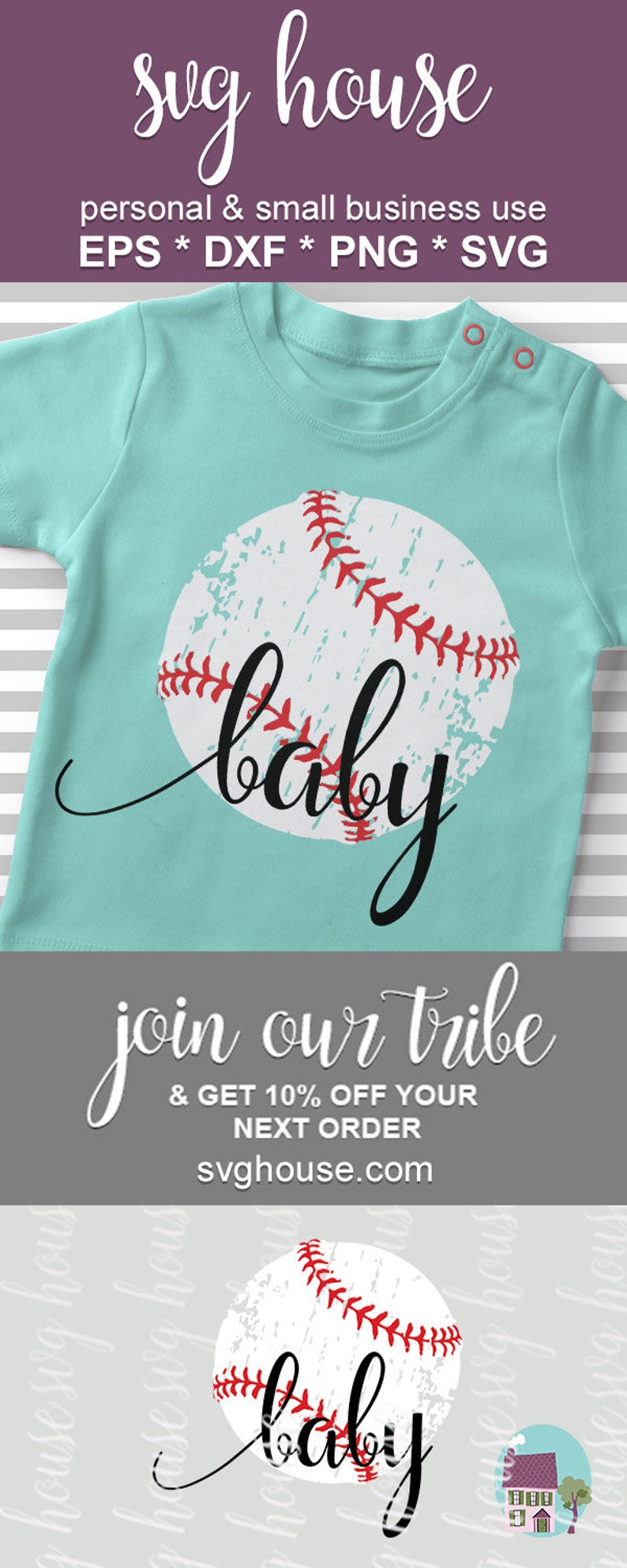 Baseball Baby SVG Cut Files for Cricut and Silhouette | Etsy UK