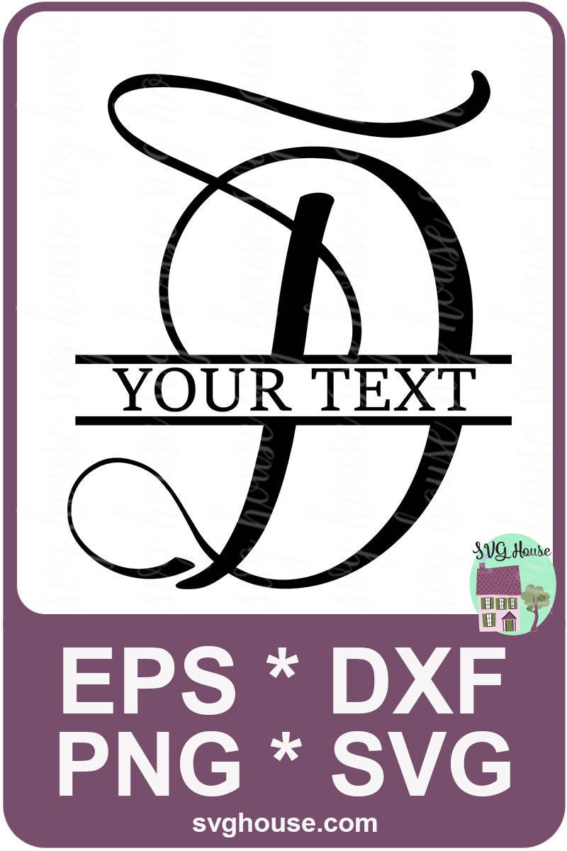 Split Monogram Svg Split Monogram Svg File Split Letter Svg - Etsy Canada