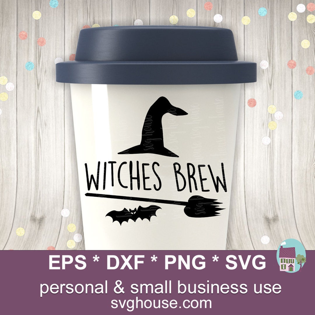 Witches Brew Svg, Witch Brew Svg, Witch Svg, Halloween Dxf, Halloween ...