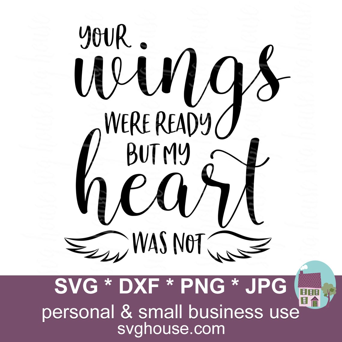 Bereavement SVG Bundle 4 Designs Cut Files for Cricut and | Etsy