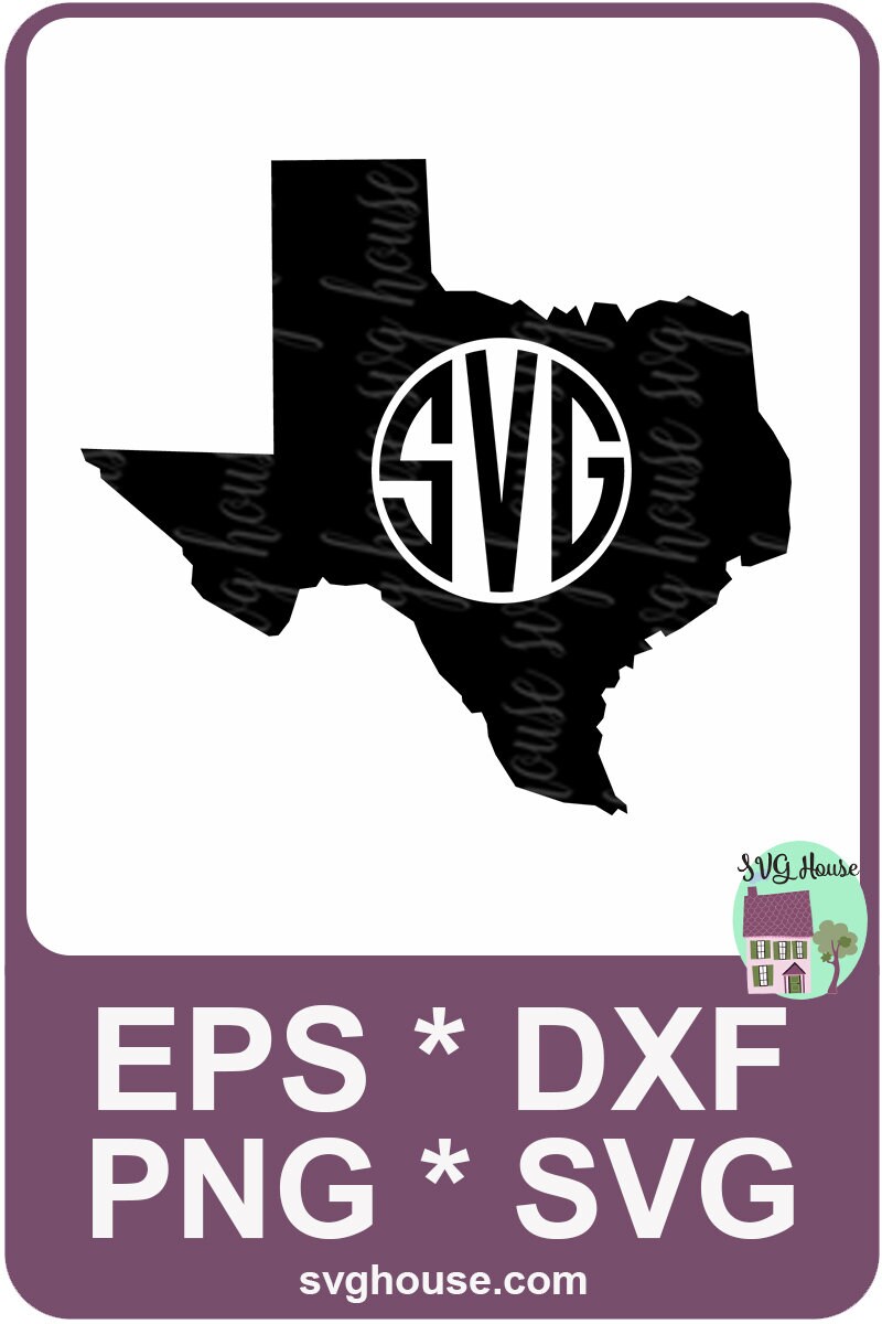 Texas Monogram Svg Texas Svg TX Svg Texas State Svg Texas | Etsy