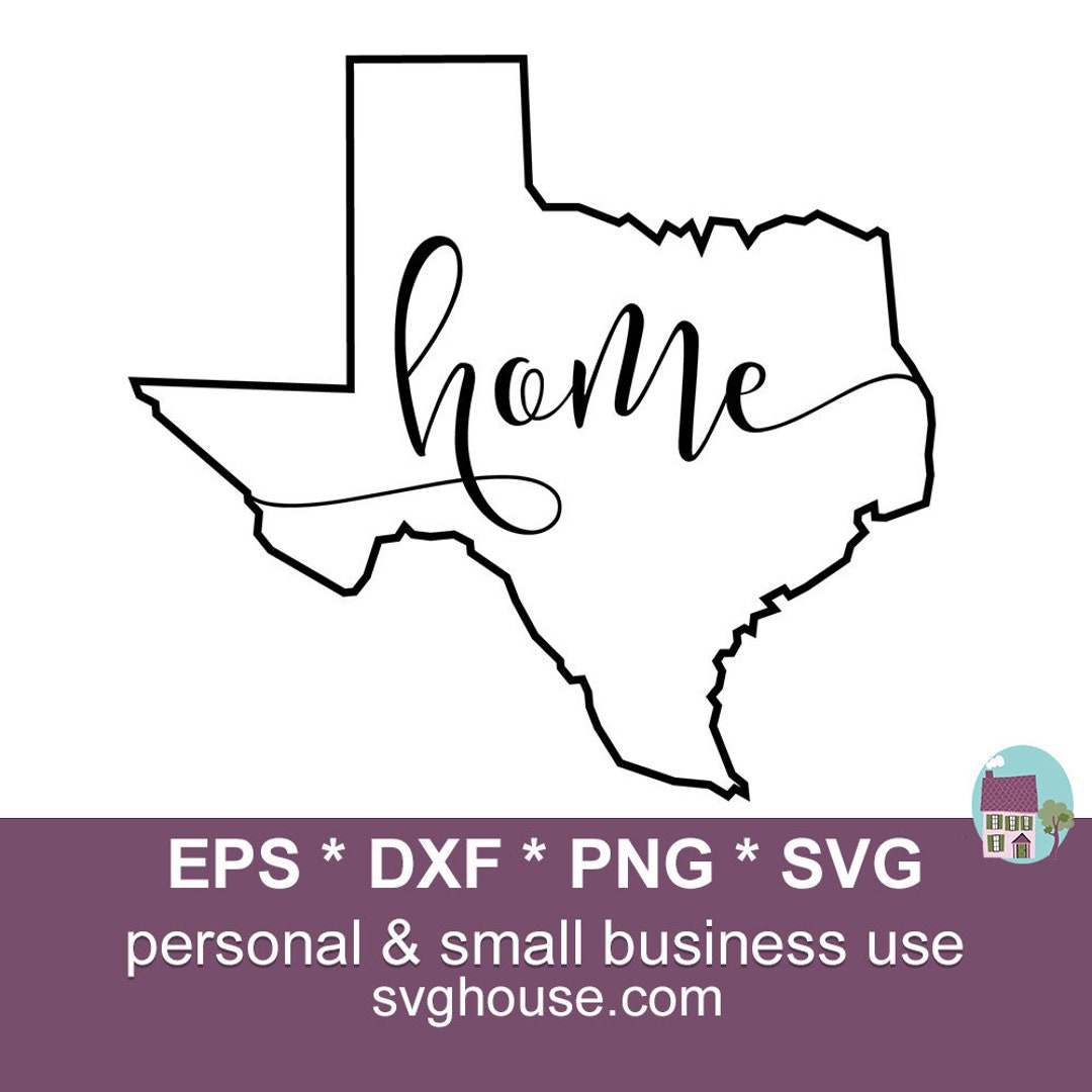 Texas Outline Svg, Texas Home Svg, Texas State Svg, Texas Svg File, TX ...