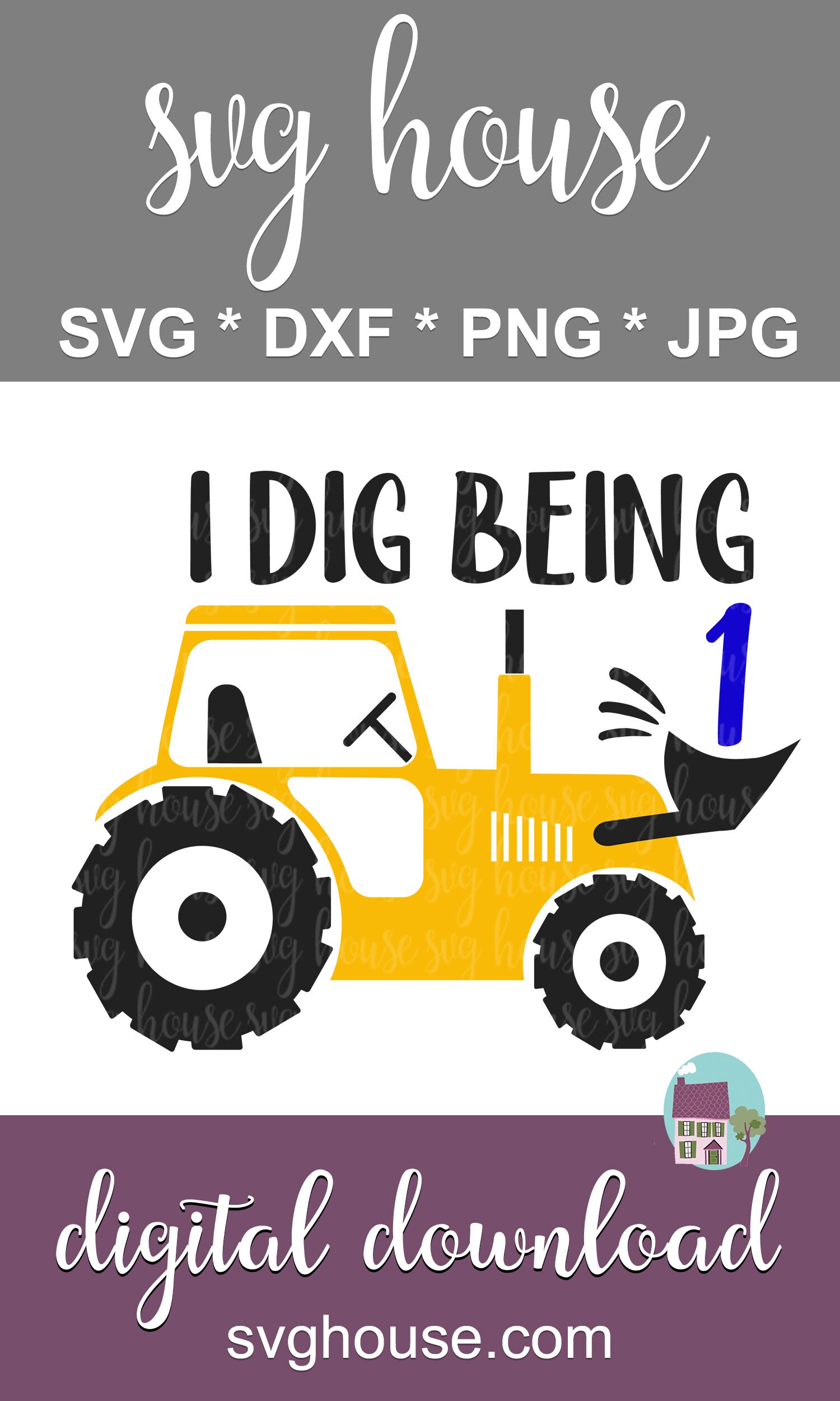 I Dig Being 1 SVG 1st Birthday Svg Boy Birthday SVG SVG - Etsy