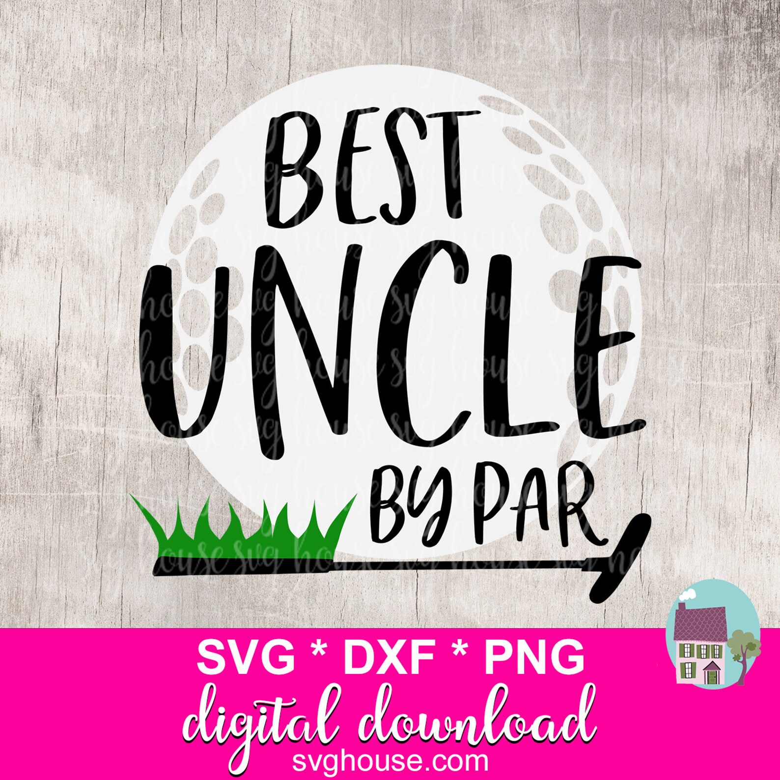Best Uncle by Par SVG Funny Golf SVG Cut Files for Cricut and - Etsy UK