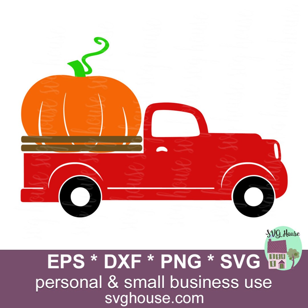 Fall Truck SVG Fall Truck File Fall Svg Pumpkin Truck Svg - Etsy