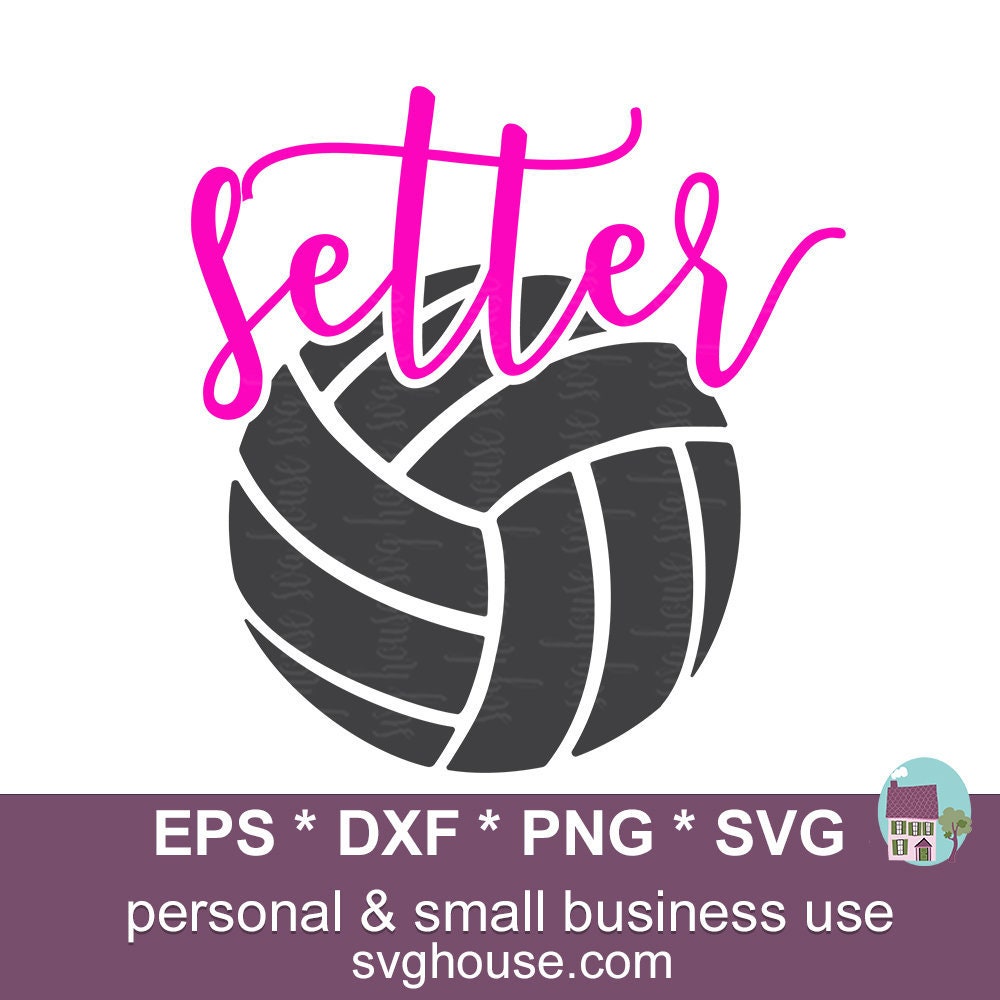 Volleyball Setter Svg Volleyball Svg File Volleyball Setter | Etsy