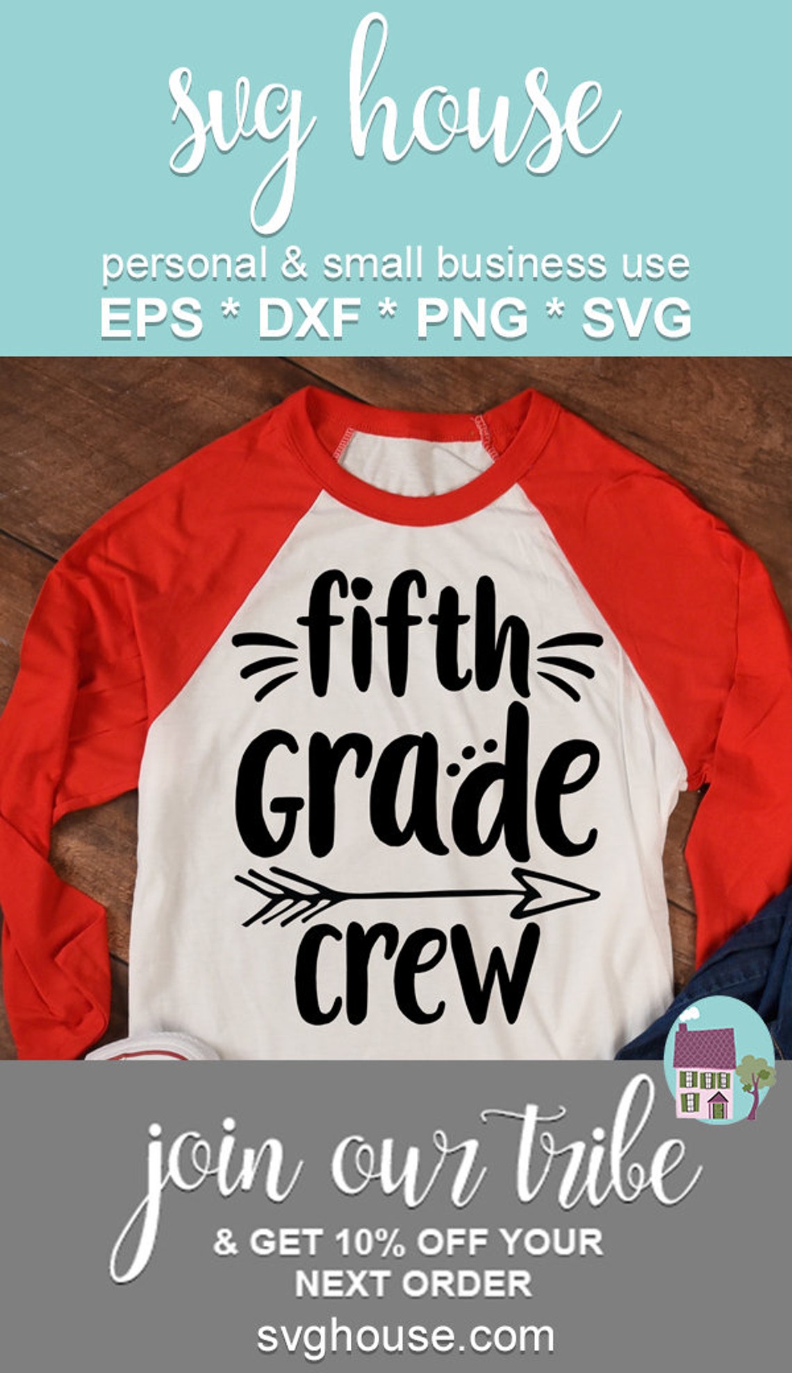 Fifth Grade Crew SVG 5th Grade Crew SVG First Day School | Etsy UK