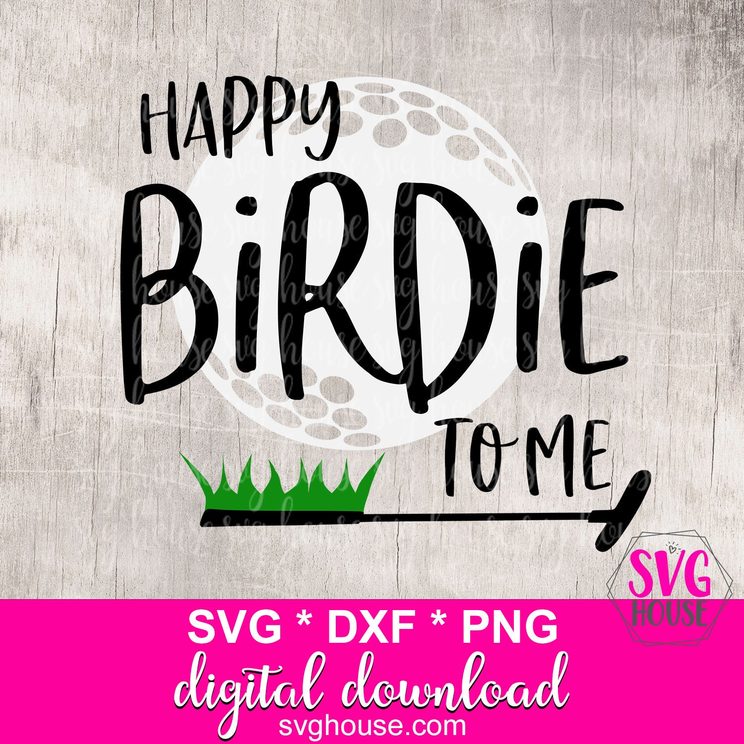 Happy Birdie to Me SVG Golf Birthday SVG Cut Files for Cricut - Etsy