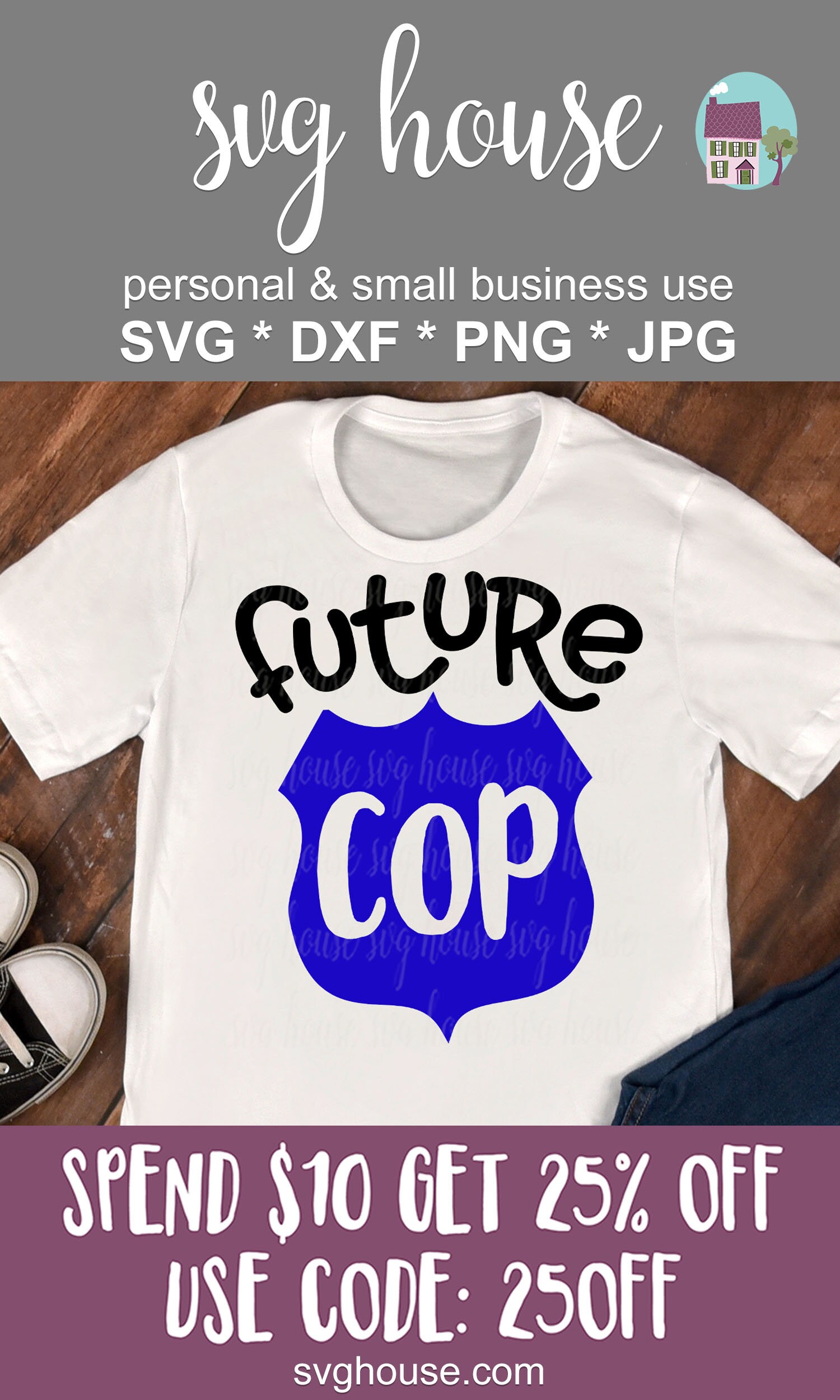 Future Cop SVG Cut Files For Cricut And Silhouette | Etsy