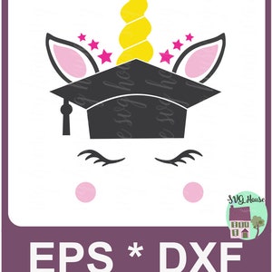 Graduation Unicorn Svg Unicorn Grad Svg Unicorn Graduation | Etsy Canada