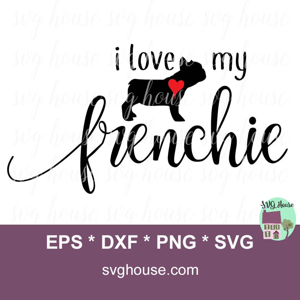 French Bulldog Svg Frenchie Svg French Bulldog Dog Svg - Etsy UK