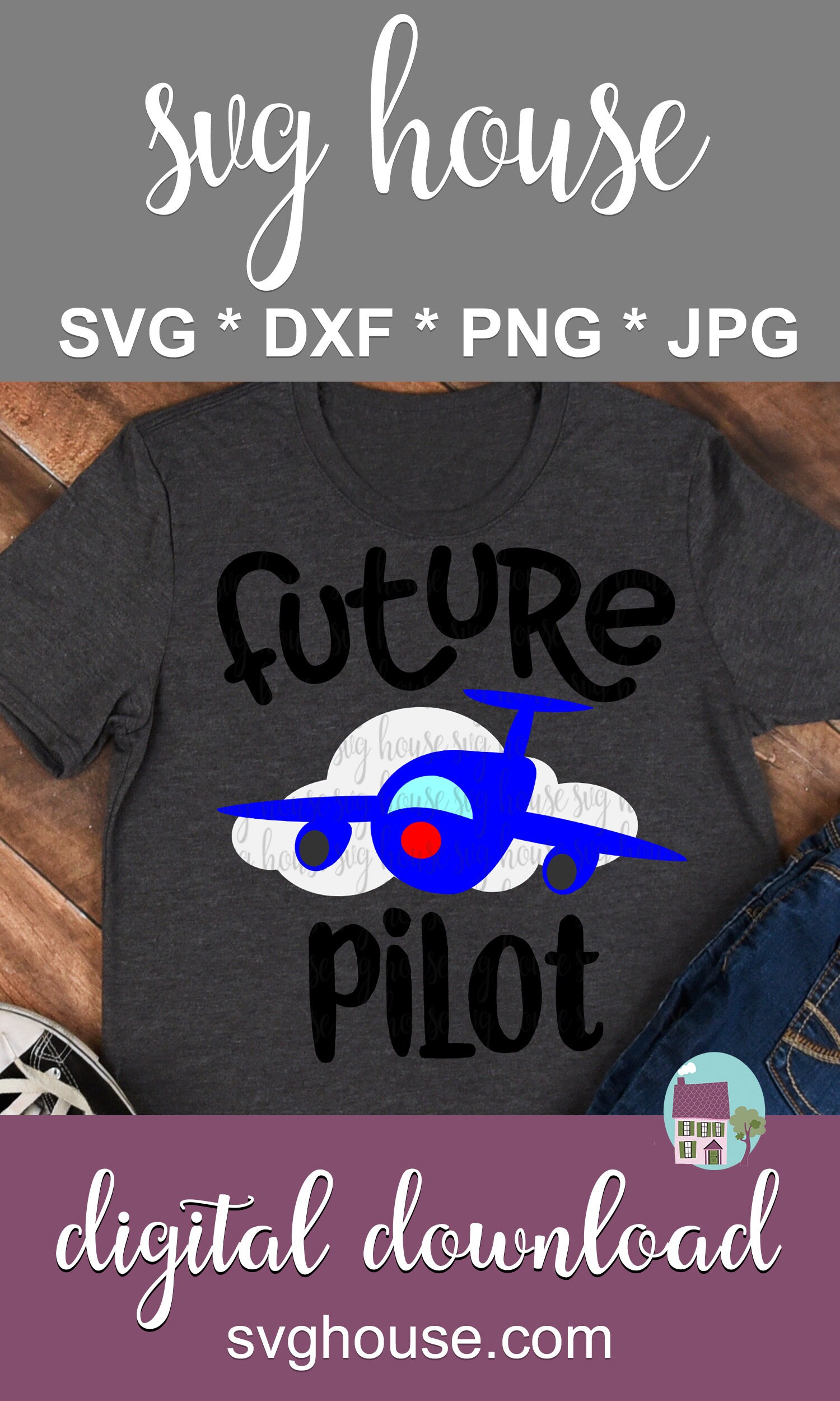 Future Pilot SVG For Cricut And Silhouette | Etsy