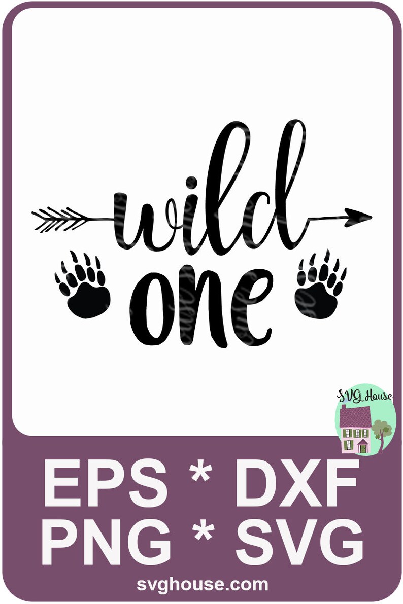 Wild One SVG One Year Old SVG 1st Birthday Svg Wild One - Etsy