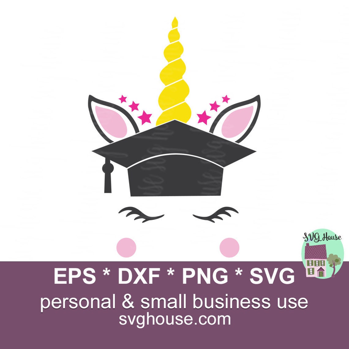 Graduation Unicorn Svg Unicorn Grad Svg Unicorn Graduation - Etsy Canada