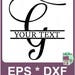 Split Letter G Svg, Split Monogram Svg File, Split Letter Svg Files ...