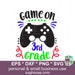 Game on 3rd Grade SVG 3rd Grade SVG First Day School Svg - Etsy UK